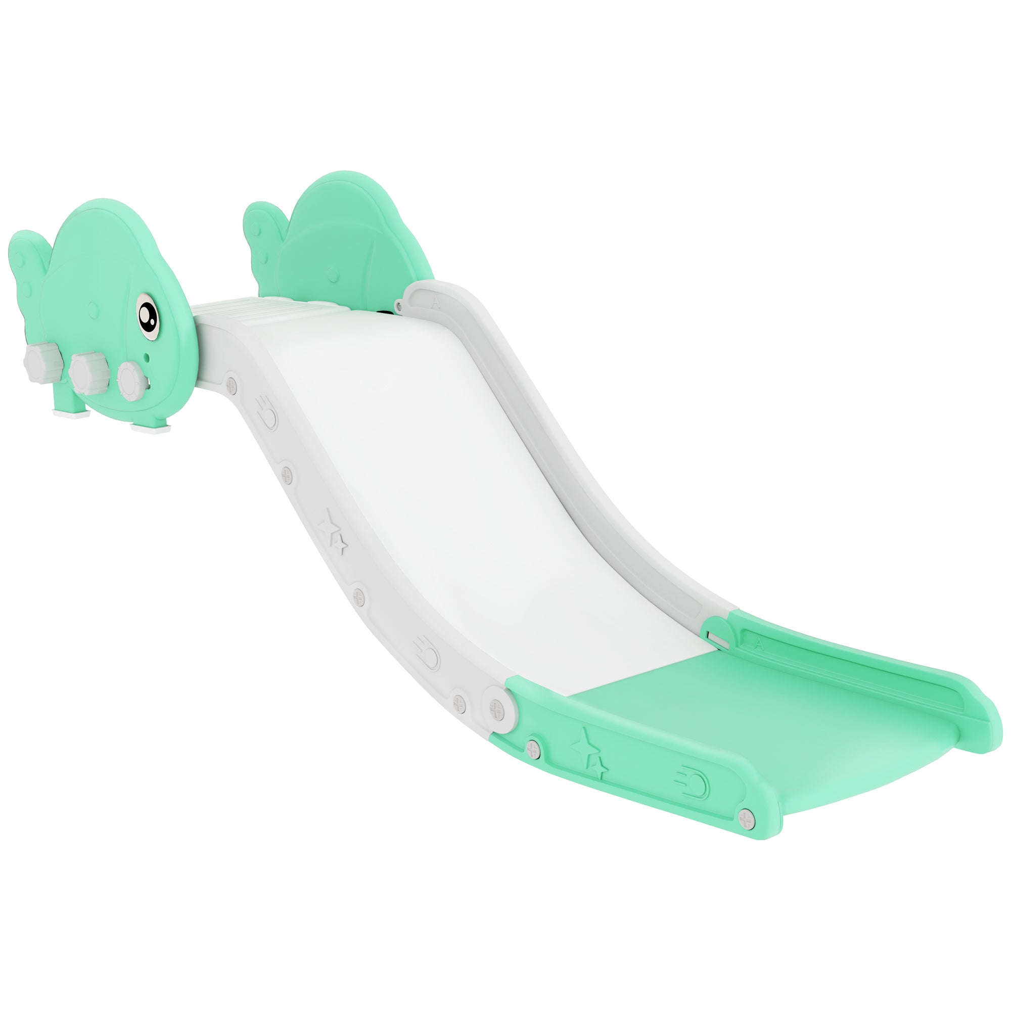 AIYAPLAY Kids Sofa Slide with 130cm Extended Length, HDPE Toddler Slid ...