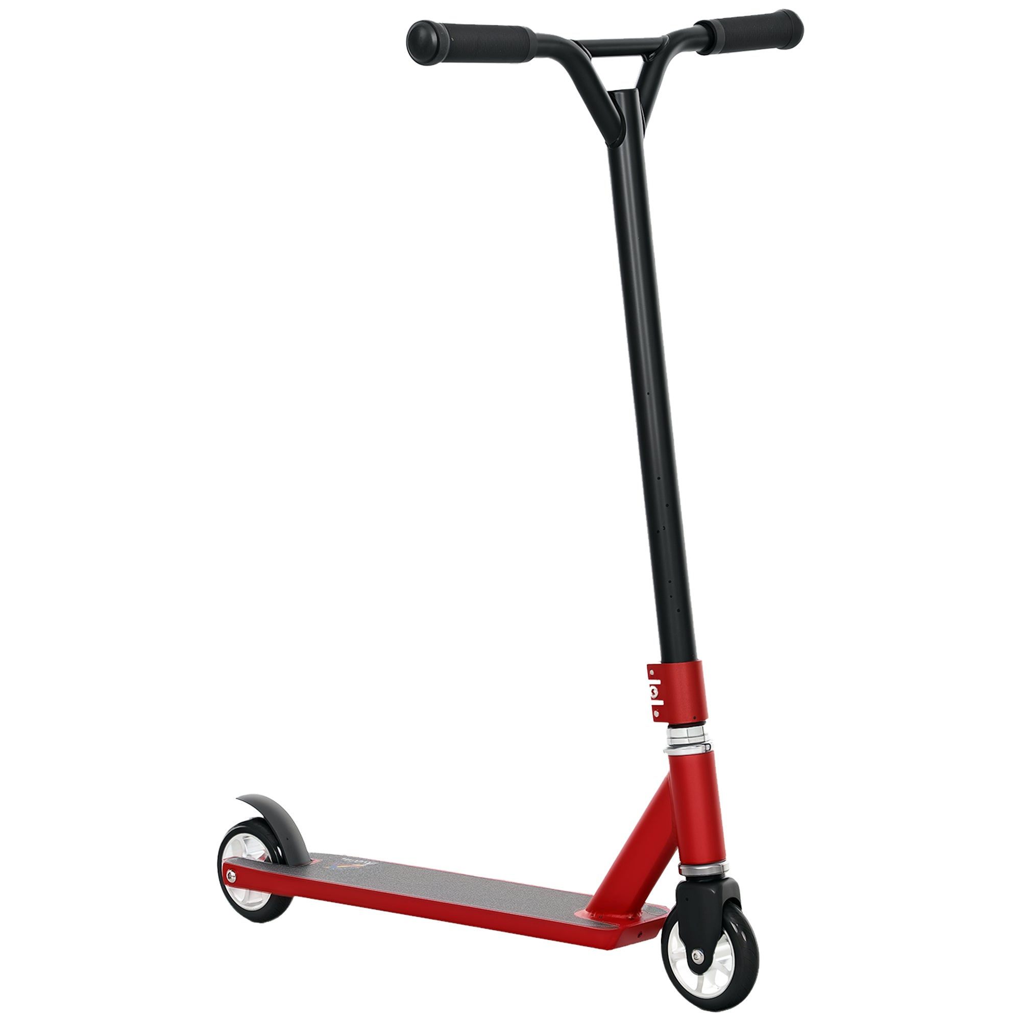 HOMCOM Stunt Scooter, 360° Entry Level Tricks Scooter w/ Lightweight A ...